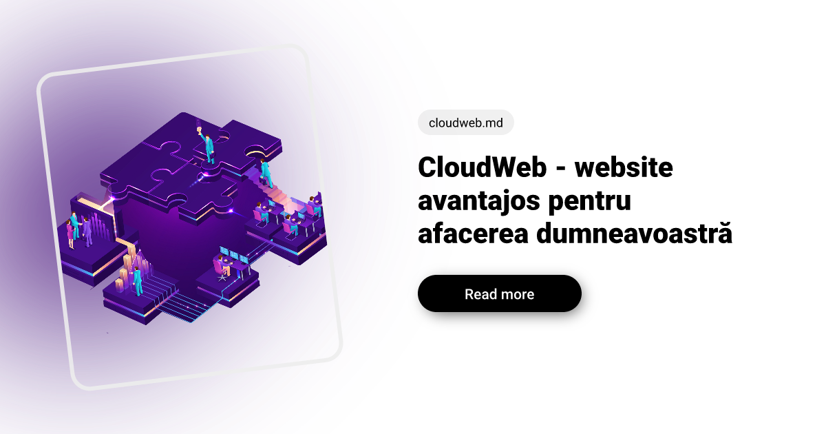 CloudWeb - website avantajos pentru afacerea dumneavoastră